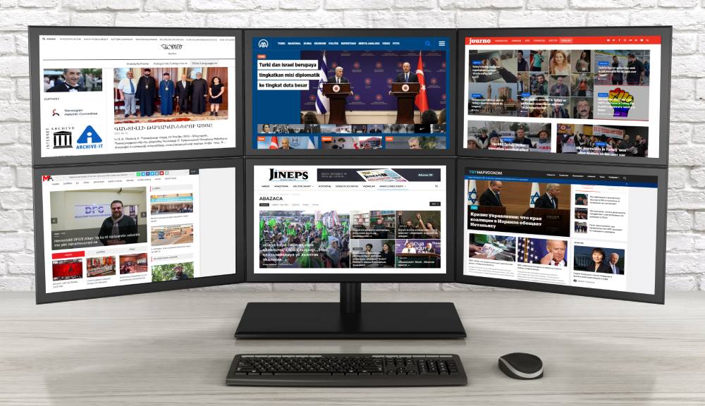 Türkiye'de en az 39 İngilizce, 15 Kürtçe, 9 Arapça haber sitesi var